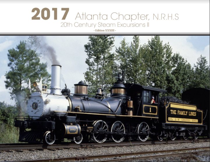 2017 Steam Calendars available - Southeastern Railway Museum