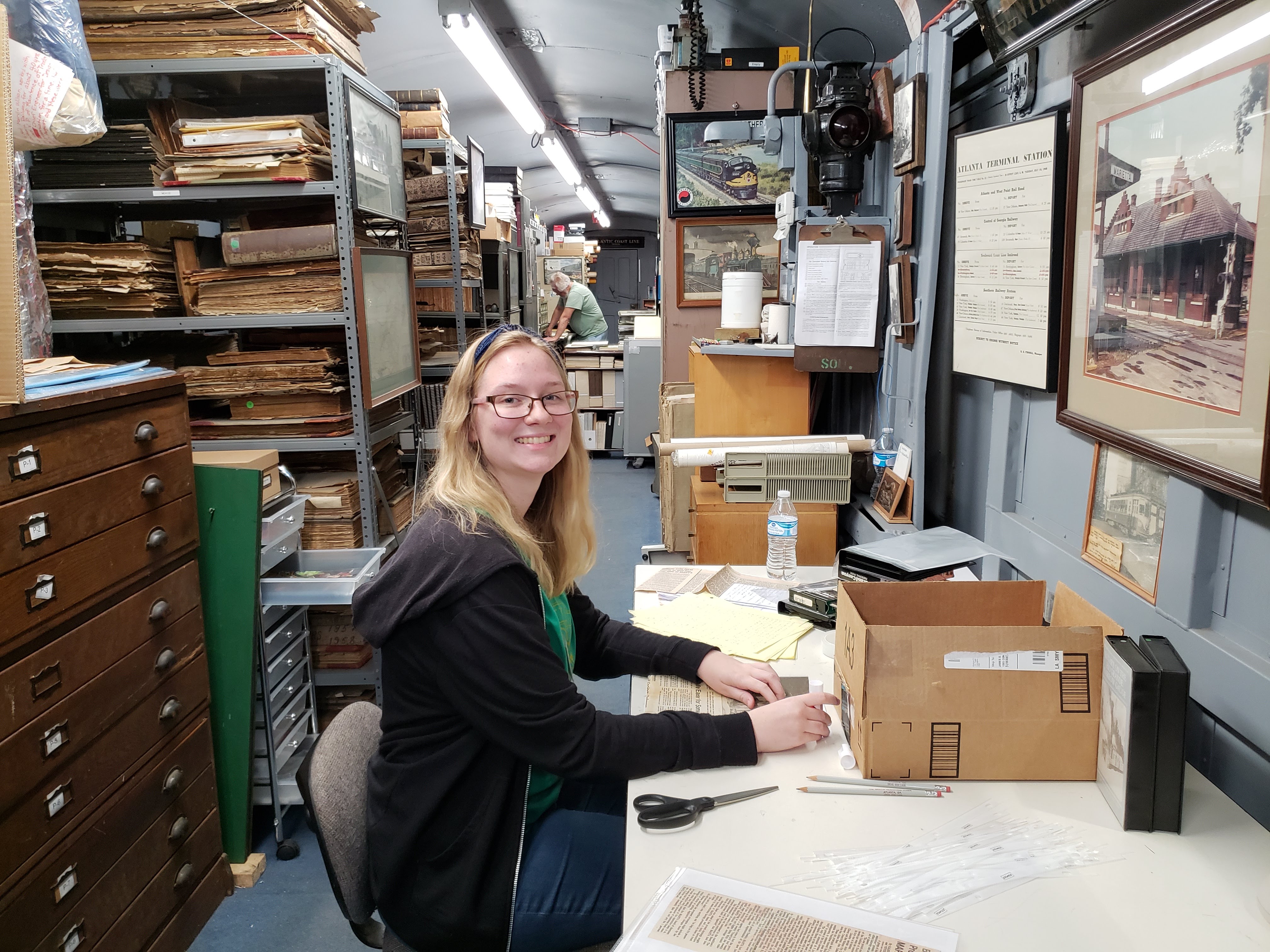 Volunteer Spotlight: Sarah Pearson - Southeastern Railway Museum